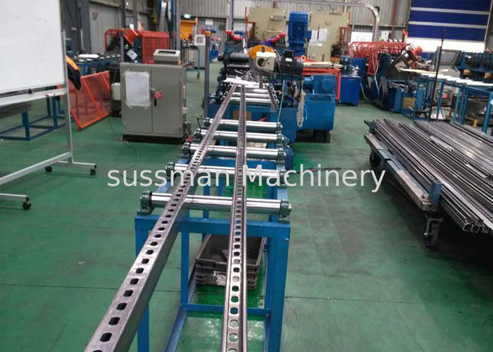 4KW C Slotted 10m/Min Speed Strut Channel Roll Forming Machine With ...