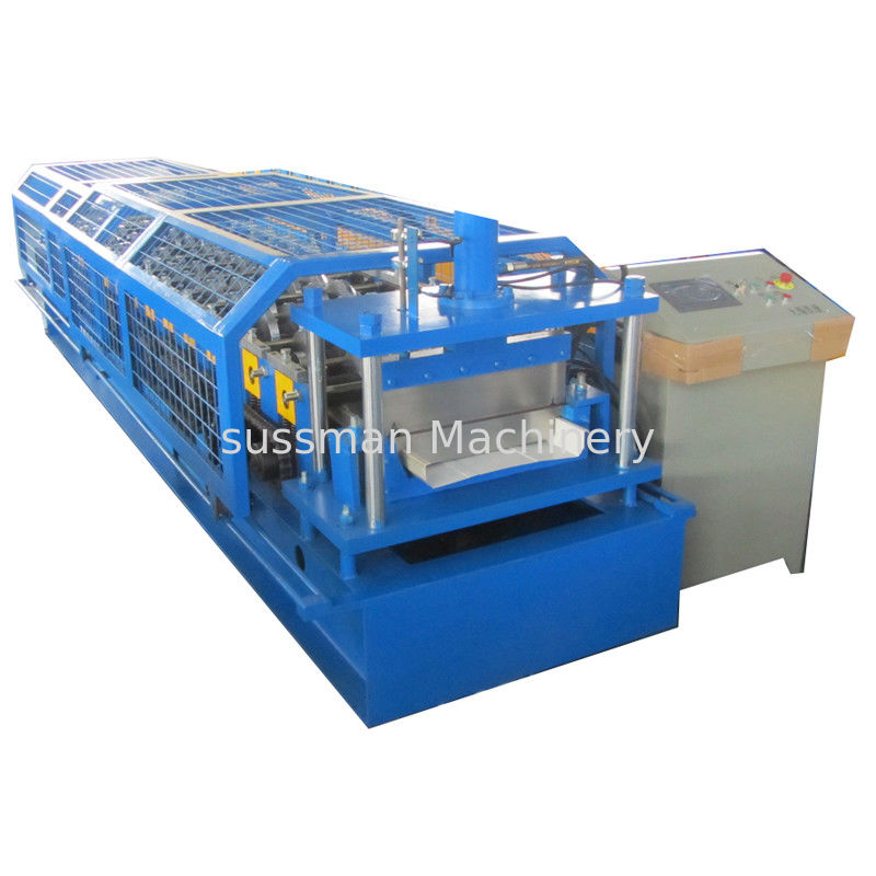 Standing Seam Metal Roof Panel Machine / Self Lock Roof Sheet Roll ...