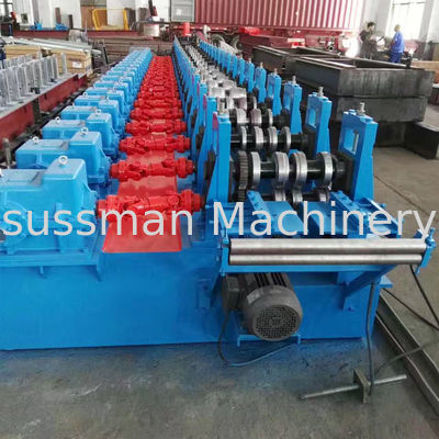 2.5mm Upright Rack Roll Forming Machine With 6 Meters Auto Stacker