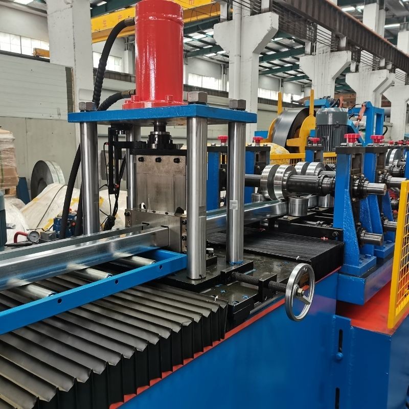 C Profile Purlin Stud Track Roll Forming Machine 100mm 11KW Galvanized