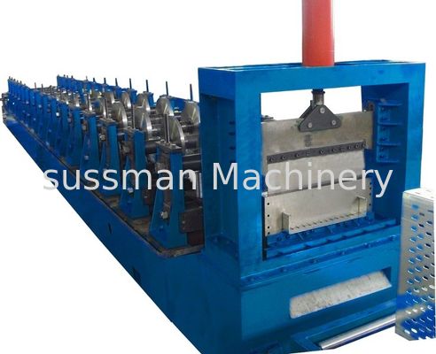 Hydraulic Punching Cable Tray Roll Forming Machine , Rolling Form ...