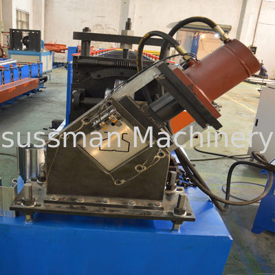 2.5mm Upright Rack Roll Forming Machine With 6 Meters Auto Stacker
